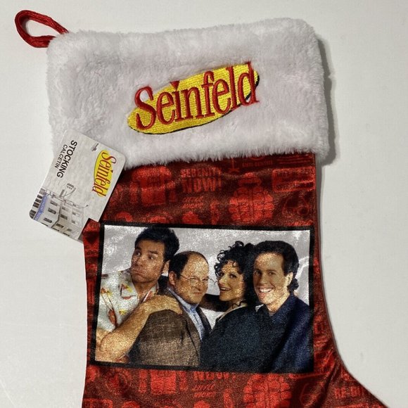 Ruz | Holiday | Seinfeld Christmas Stocking Holiday Decor Festive Jerry ...